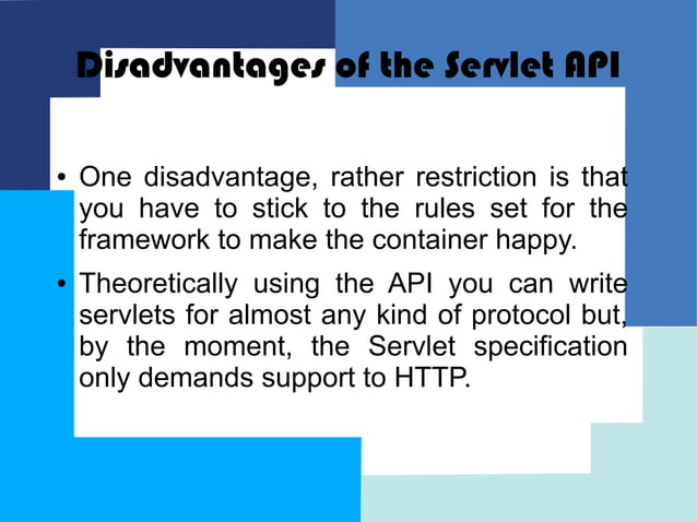 Java EE 01-Servlets and Containers | PPT