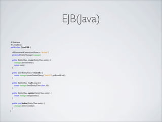 Java ee6 with scala | PPT