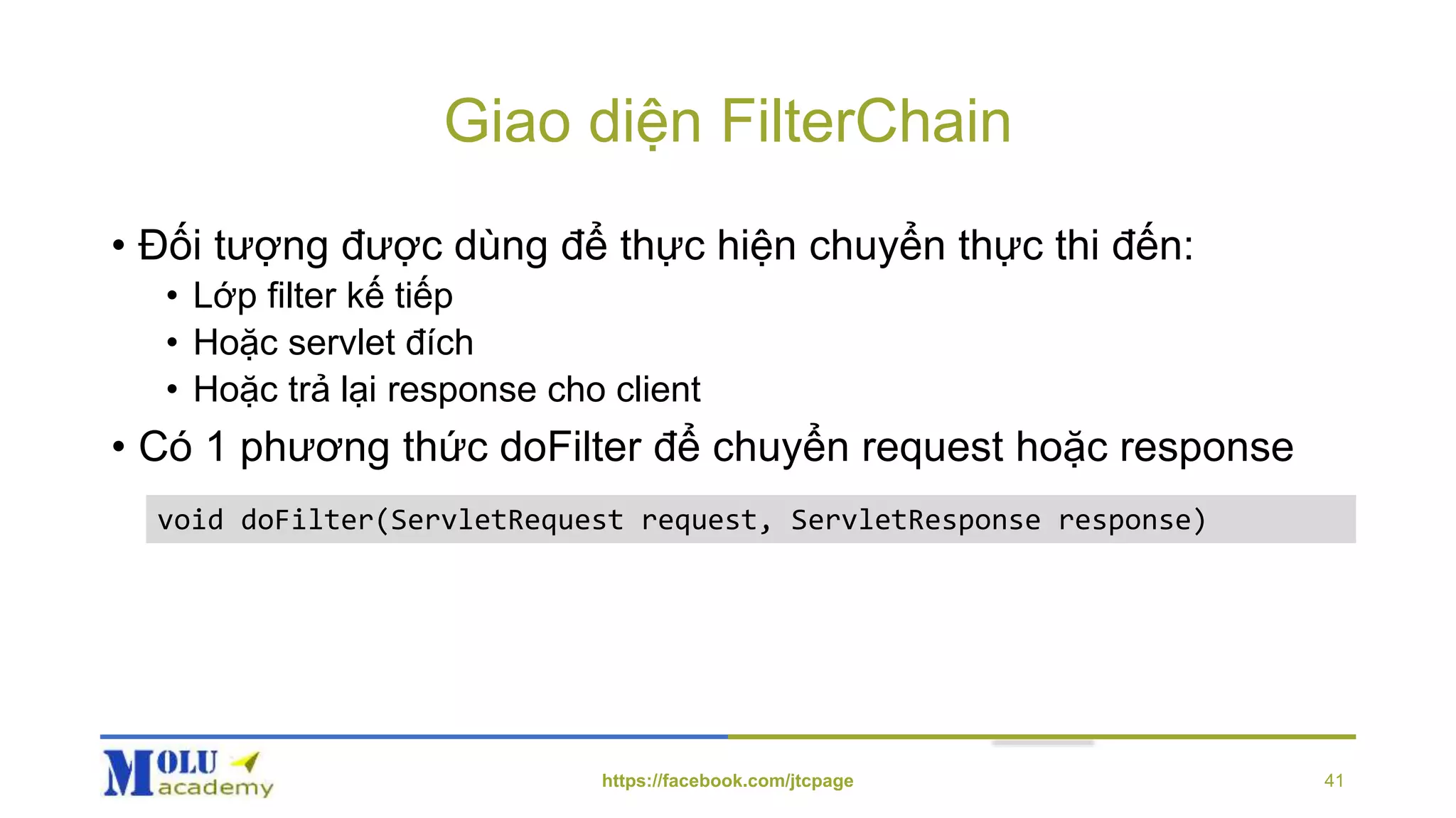 JavaEE Basic_Chapter4: Servlet Nâng Cao | PPT