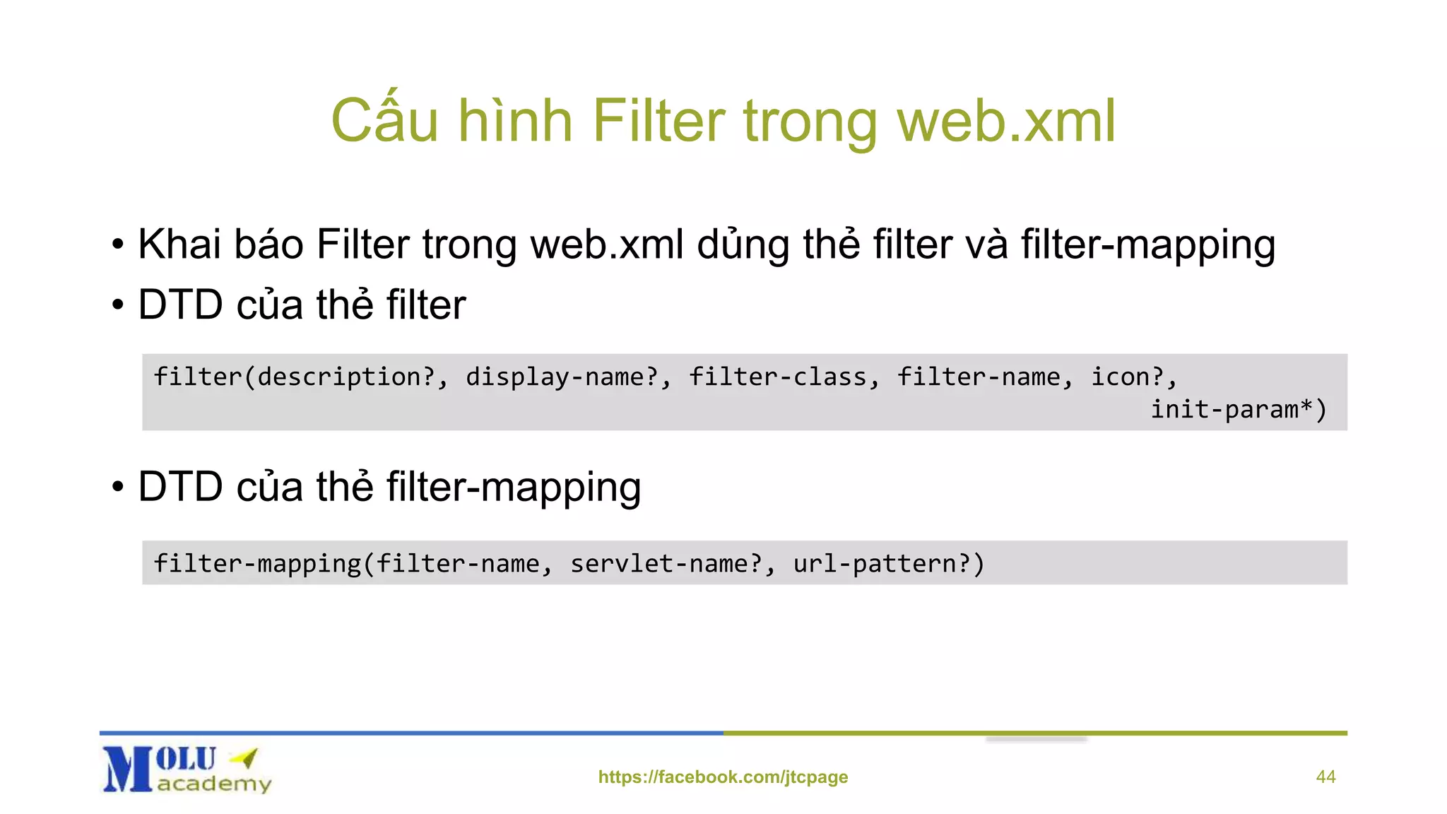 JavaEE Basic_Chapter4: Servlet Nâng Cao | PPT