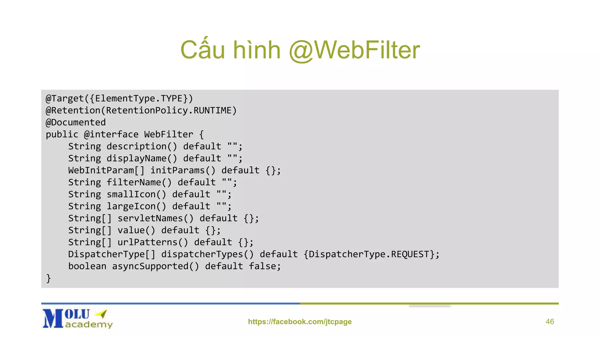 JavaEE Basic_Chapter4: Servlet Nâng Cao | PPT