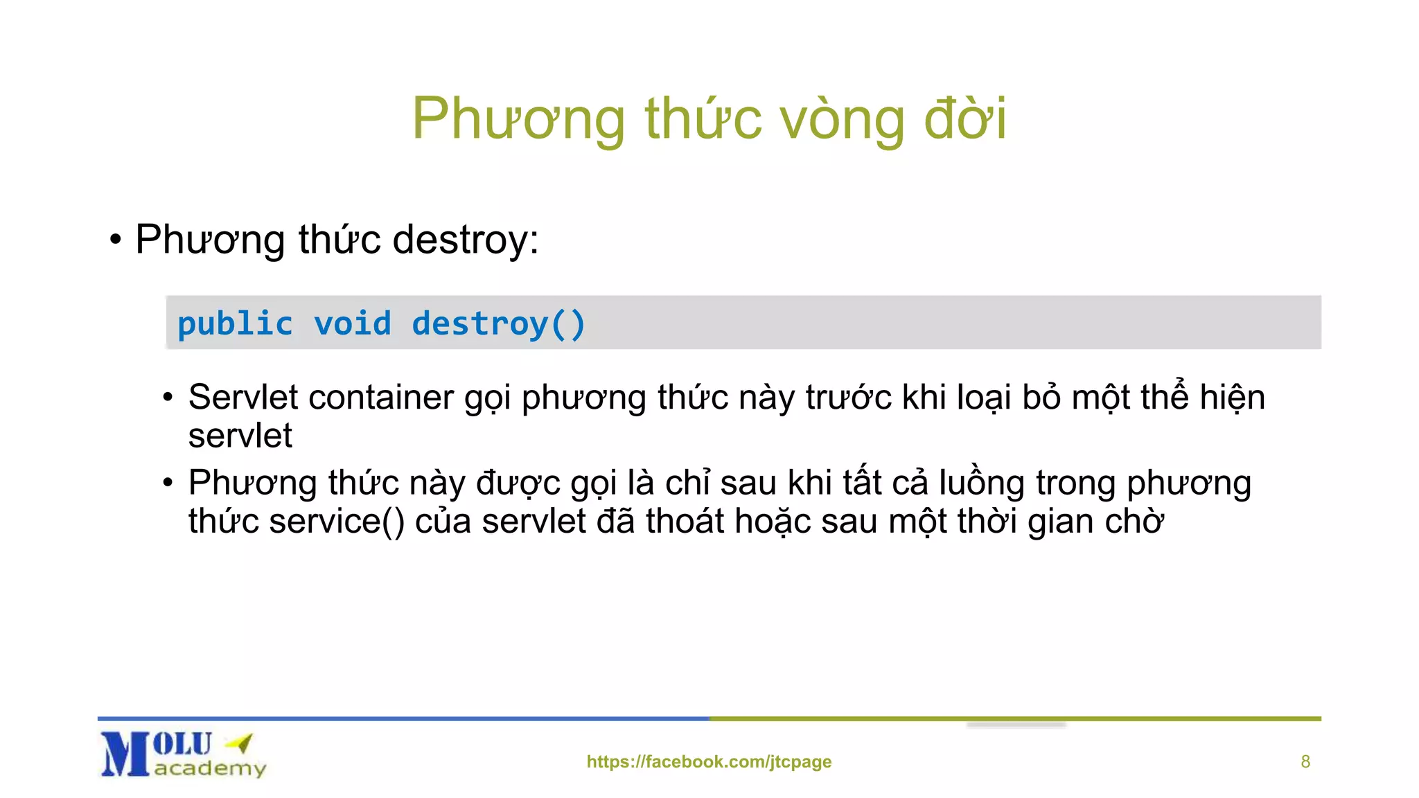 JavaEE Basic_Chapter4: Servlet Nâng Cao | PPT