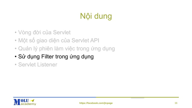 JavaEE Basic_Chapter4: Servlet Nâng Cao | PPT