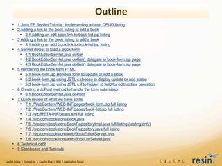 Java EE Servlet/JSP Tutorial- Cookbook 2 | PPT