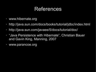 Java e i database: da JDBC a JPA | PDF | Databases | Computer Software and Applications