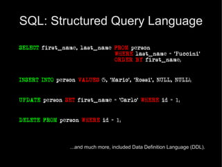 Java e i database: da JDBC a JPA | PDF