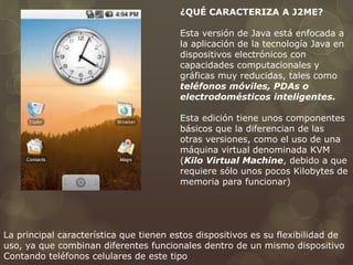 Java Micro Edition "J2ME" | PPTX