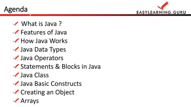 Java essentials for hadoop | PPT