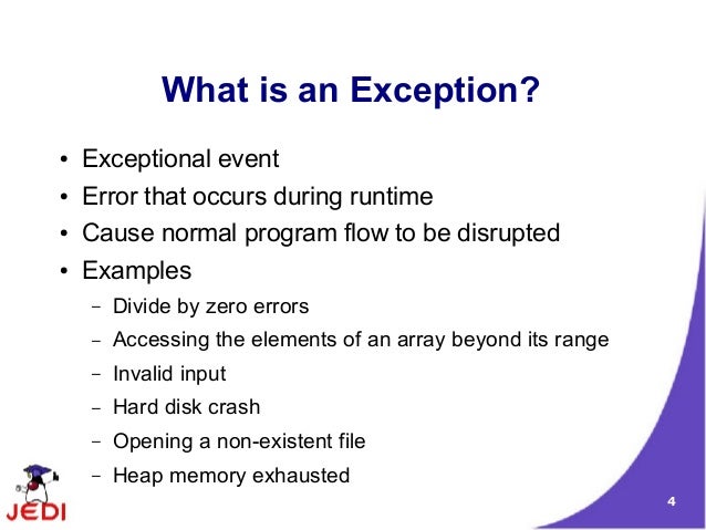 Java Exception Handling Ppt