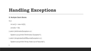 Java Exception and types of exception.pptx