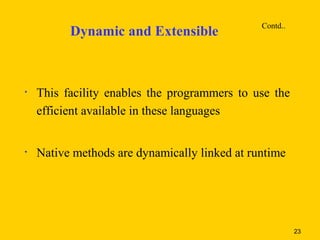 Java features | PPT