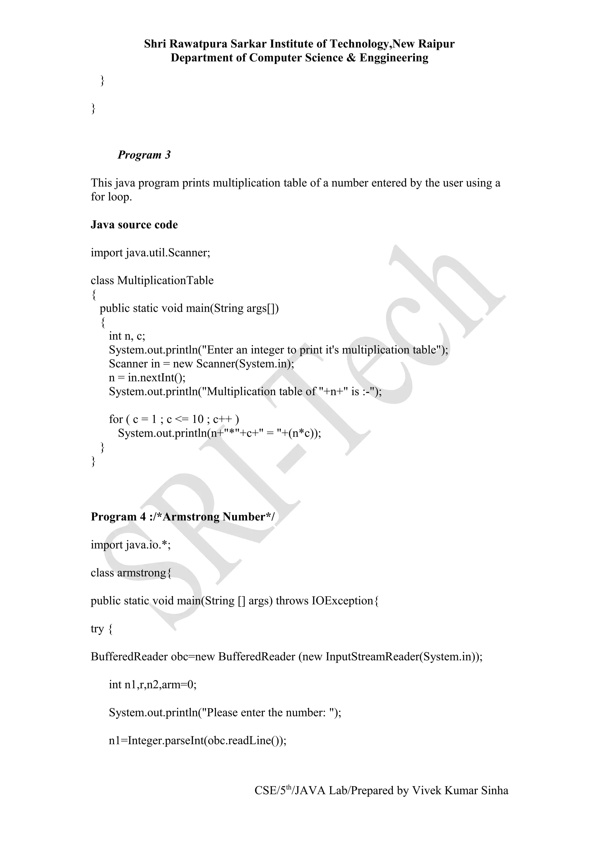 Java final lab | DOC | Programming Languages | Computing