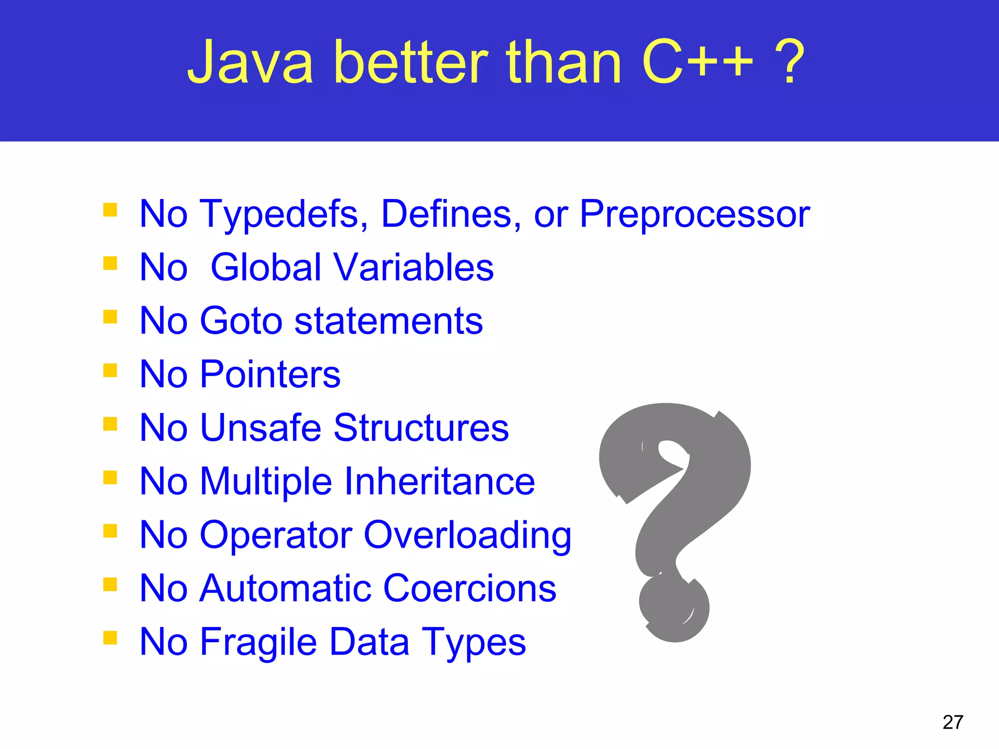 Introduction To Java Programming Basic Structure Variables Data Type Input And Output Ppt
