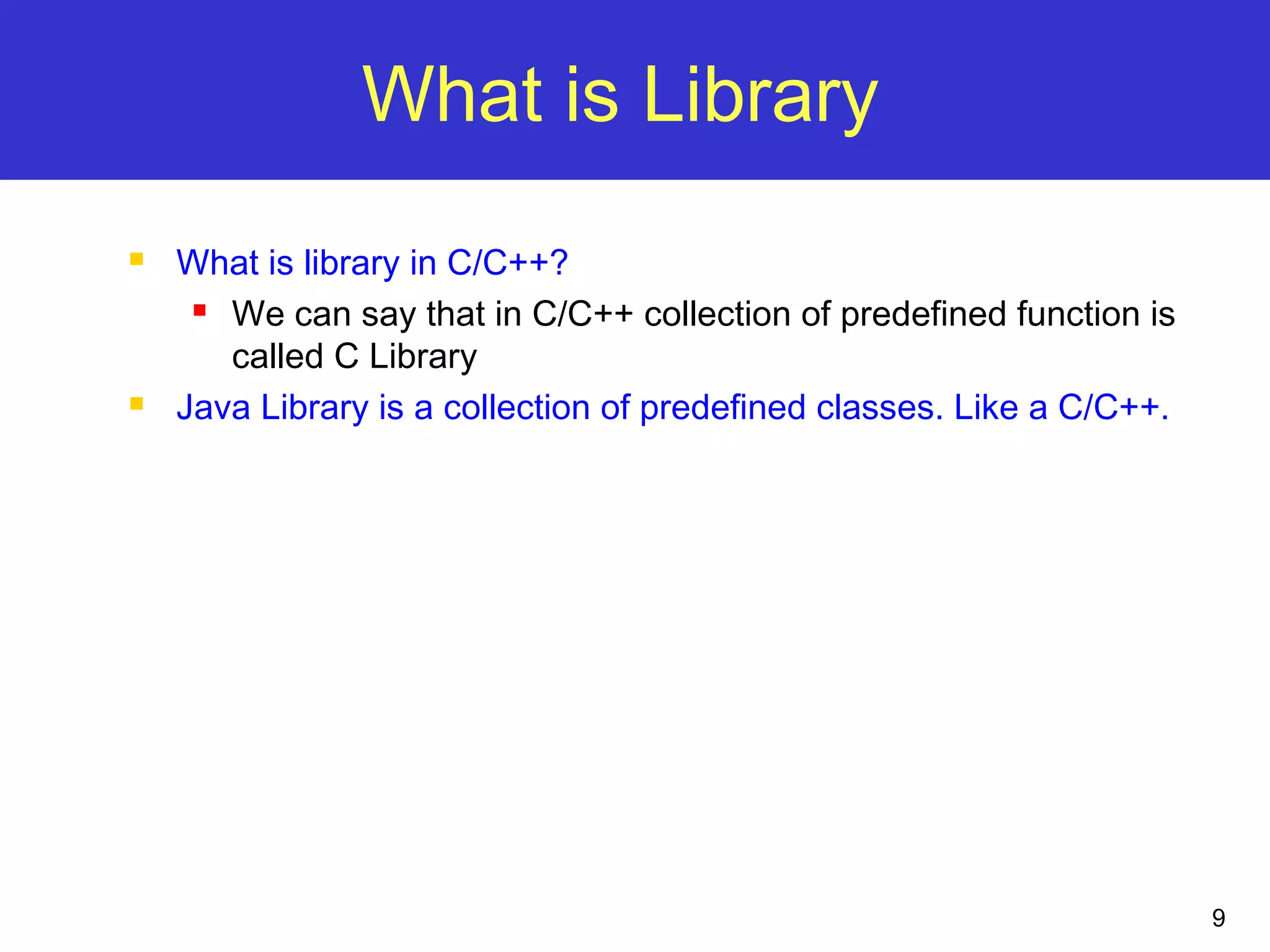 Introduction To Java Programming Basic Structure Variables Data Type Input And Output Ppt