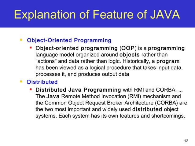 Introduction To Java Programming Basic Structure Variables Data Type Input And Output Ppt