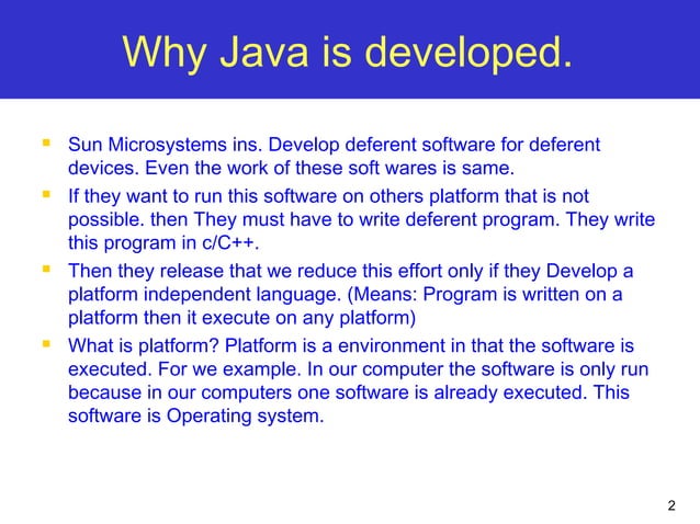 Introduction To Java Programming Basic Structure Variables Data Type Input And Output Ppt