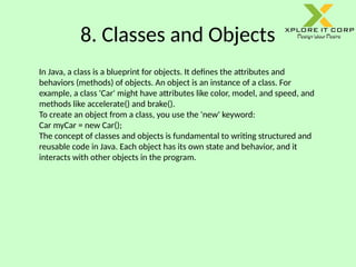 Java For beginners to build a strong foundation | PPT