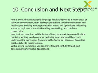 Java For beginners to build a strong foundation | PPT