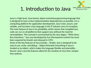 Java For beginners to build a strong foundation | PPT