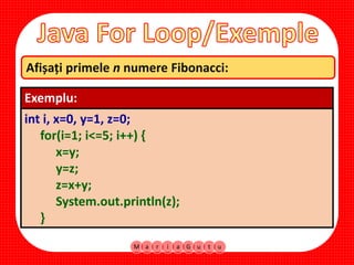 Java For Loop | PPSX