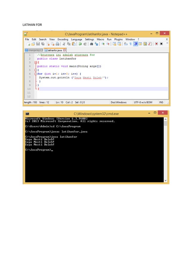 Java Programming - Assignment do while,dowhile | PDF | Free Download