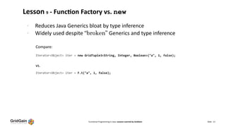 Functional Programming in Java - Lessons Learned by GridGain | PPT