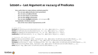 Functional Programming in Java - Lessons Learned by GridGain | PPT