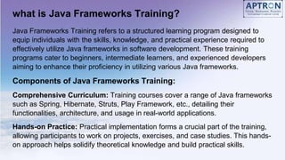 Java Frameworks Training in Noida.pptx