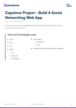 Java Full Stack Curriculum | PDF