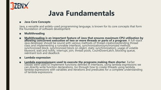 Java Full Stack course in hyderabad | PPTX
