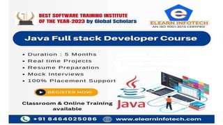 Java Full Stack Developer Course in Hyderabad | PPT
