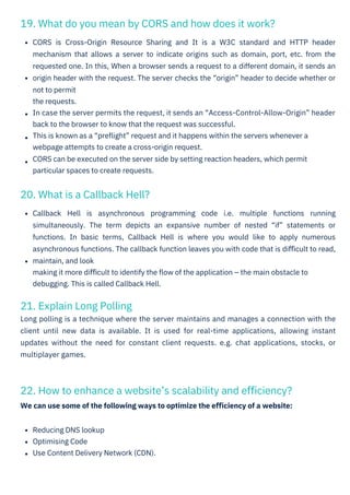 Java Full Stack Developer Interview Questions PDF By ScholarHat | PDF