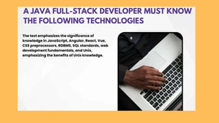 JAVA FULL STACK DEVLOPMENT.pdf velpula aruna | PPT