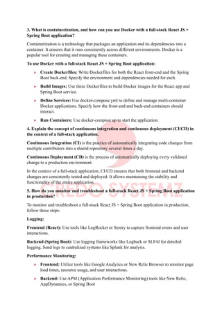 Java Full Stack Interview Questions – 3 to 5 Years.pdf | Free Download
