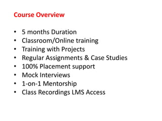 Java Full Stack Developer Course in Hyderabad | PPT