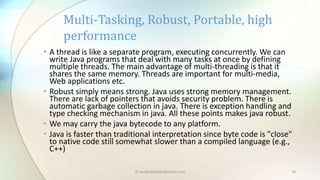 Java fundamentals | PPTX | Programming Languages | Computing