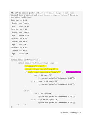 Java Fundamentals | PDF
