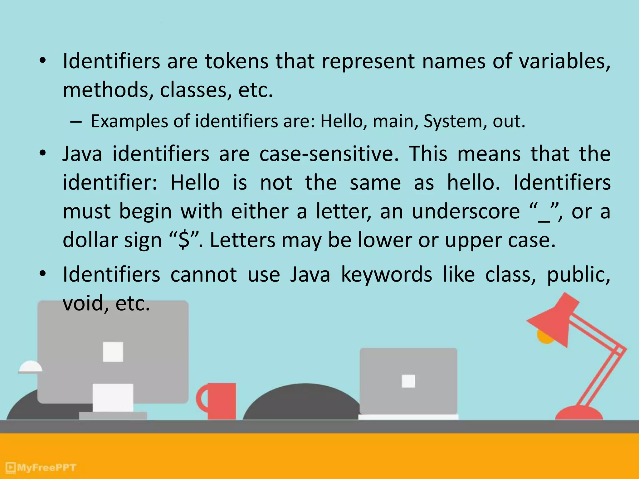 Java fundamentals | PPTX