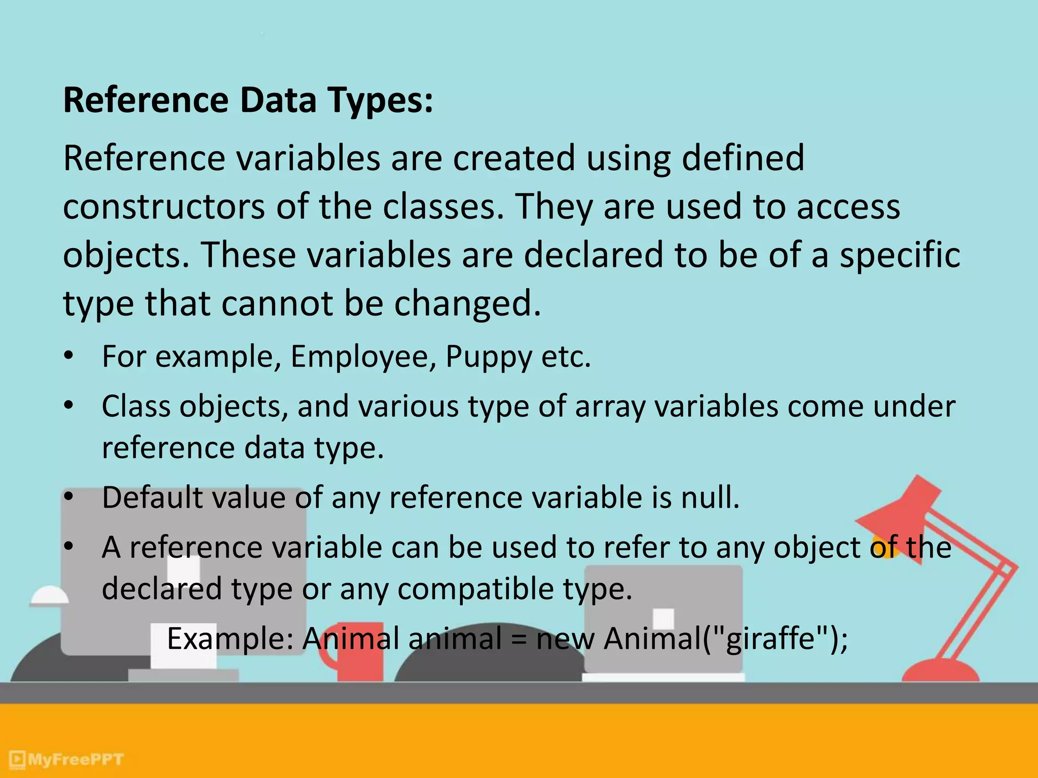 Java fundamentals | PPTX
