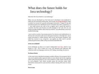 Javafuture | PPT