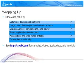 JavaFX - Bringing rich Internet applications ... | PDF | Programming Languages | Computing