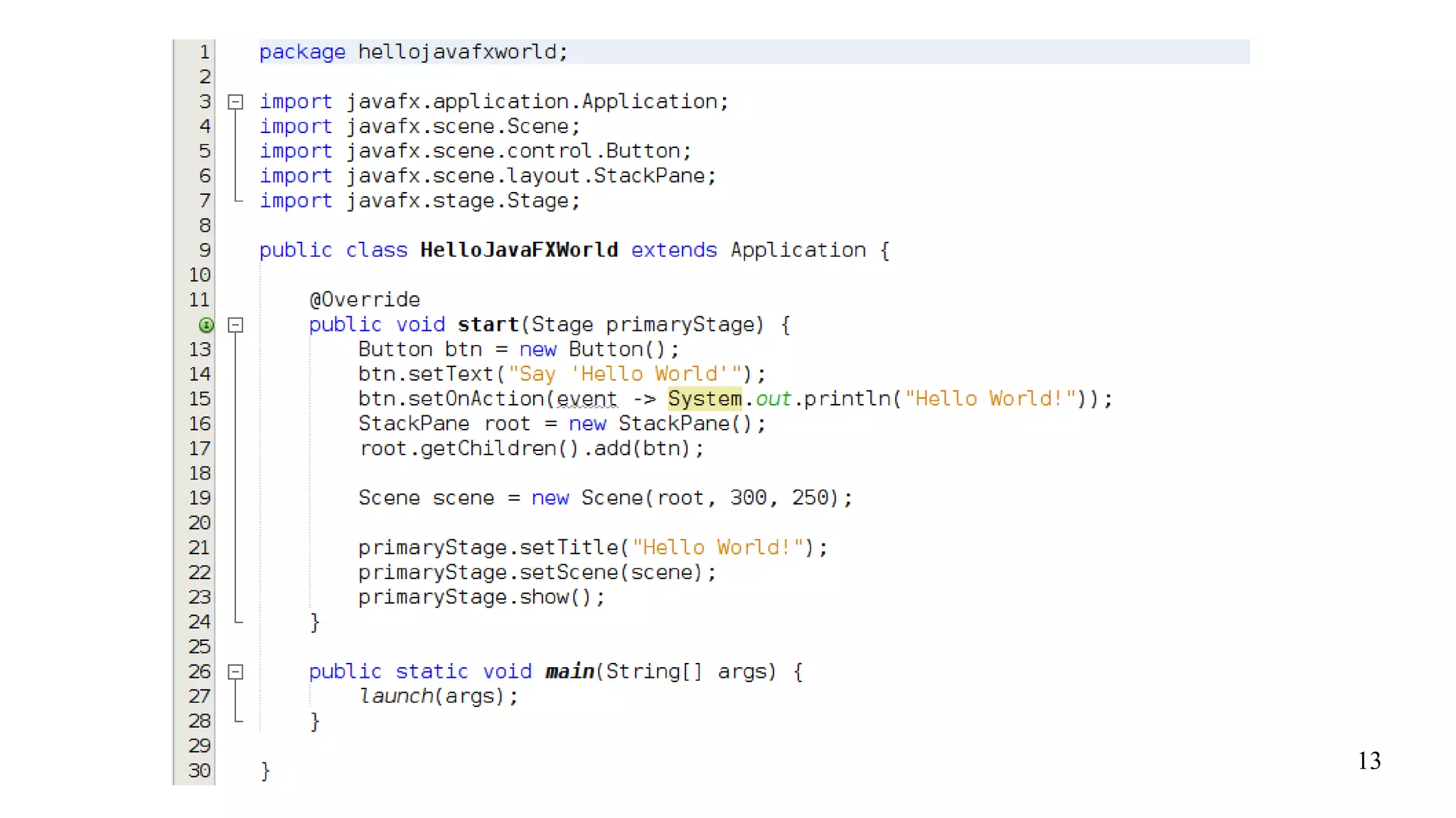 JavaFX in Action Part I | PPT