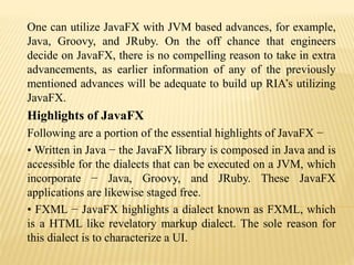 Java fx | PPT