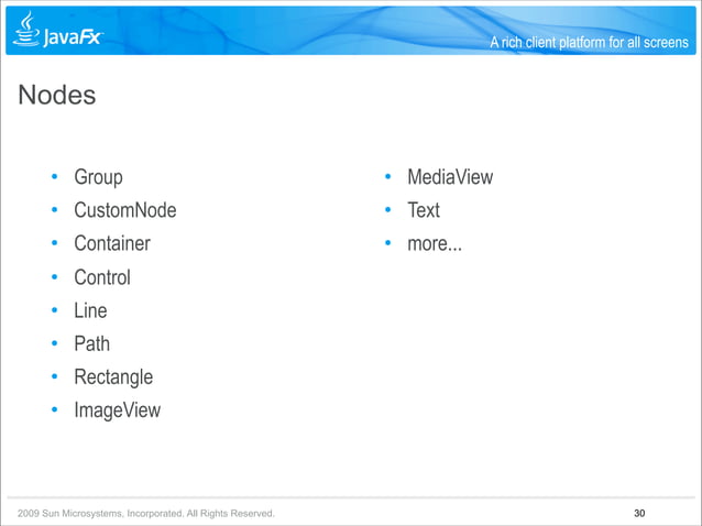 Introduction to JavaFX with Richard Bair | PPT