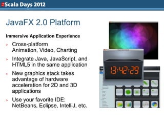 JavaFX and Scala - Like Milk and Cookies | PPTX