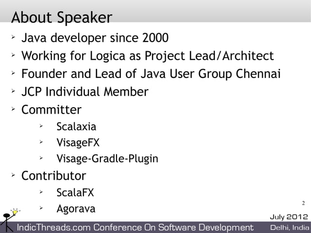 JavaFX 2 Rich Desktop Platform | PPT