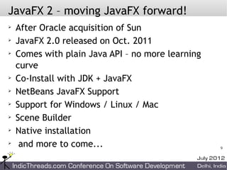 JavaFX 2 Rich Desktop Platform | PPT