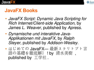 JavaFX Overview | PPT