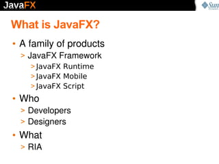 JavaFX Overview | PPT