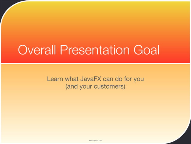 JavaFX In Practice | PPT